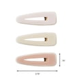 Scunci Matte Finish, Salon Hair Clips, Multi-Color, 3 Ct - Walmart.com