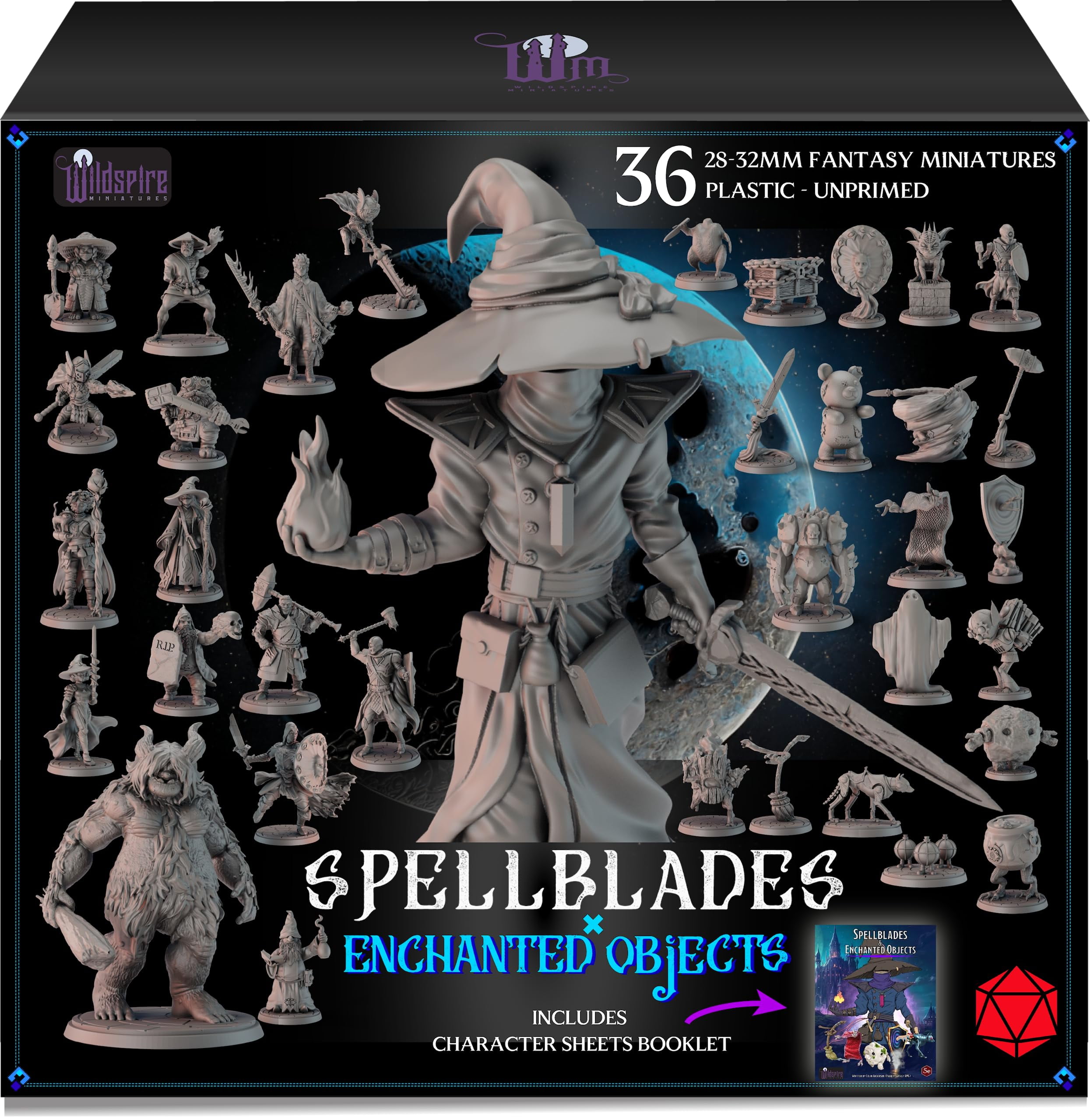 Wildspire Spellblades & Enchanted Objects for DND Miniatures 28mm-32mm ...