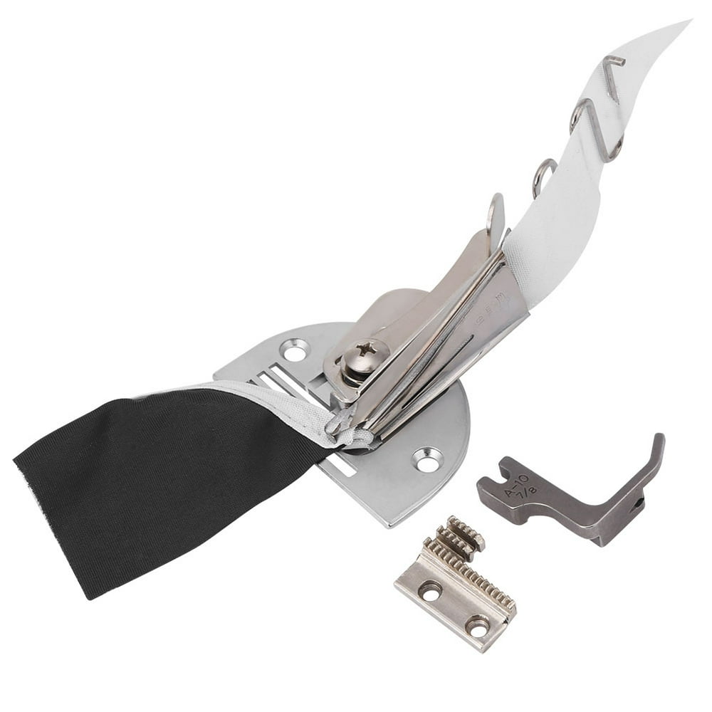 WALFRONT 1pc Industrial Sewing Machine Double Fold Angle Binder Binding ... WALFRONT 1pc Industrial Sewing Machine Double Fold Angle Binder Binding ...