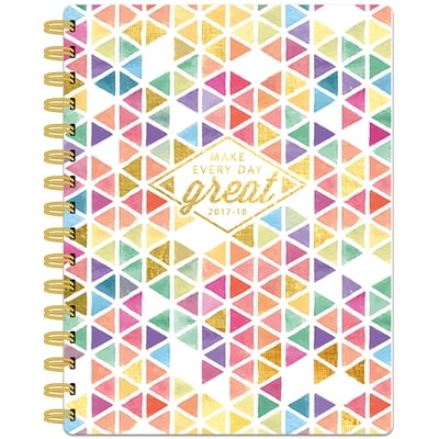 Paper House Spiral Bound Planner 2017-18 7.5"X8.5"-Make Everyday Great ...