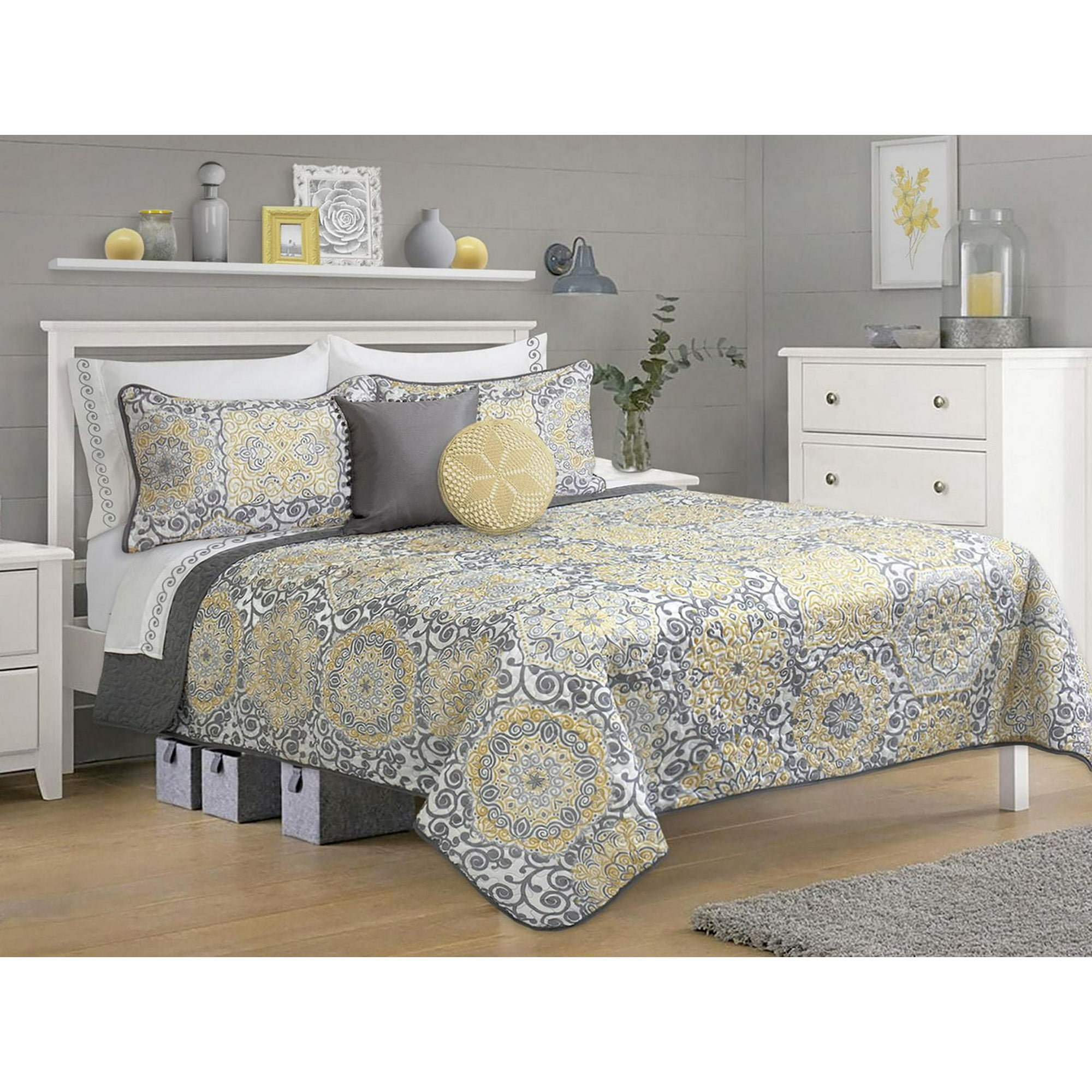 Click here for Safdie & Co. Quilt Set 3pc Dq Woven Jensen prices