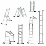 Cramer, Dual Rail Four-step Aluminum Ladder, 1 Each, Beige - Walmart.com