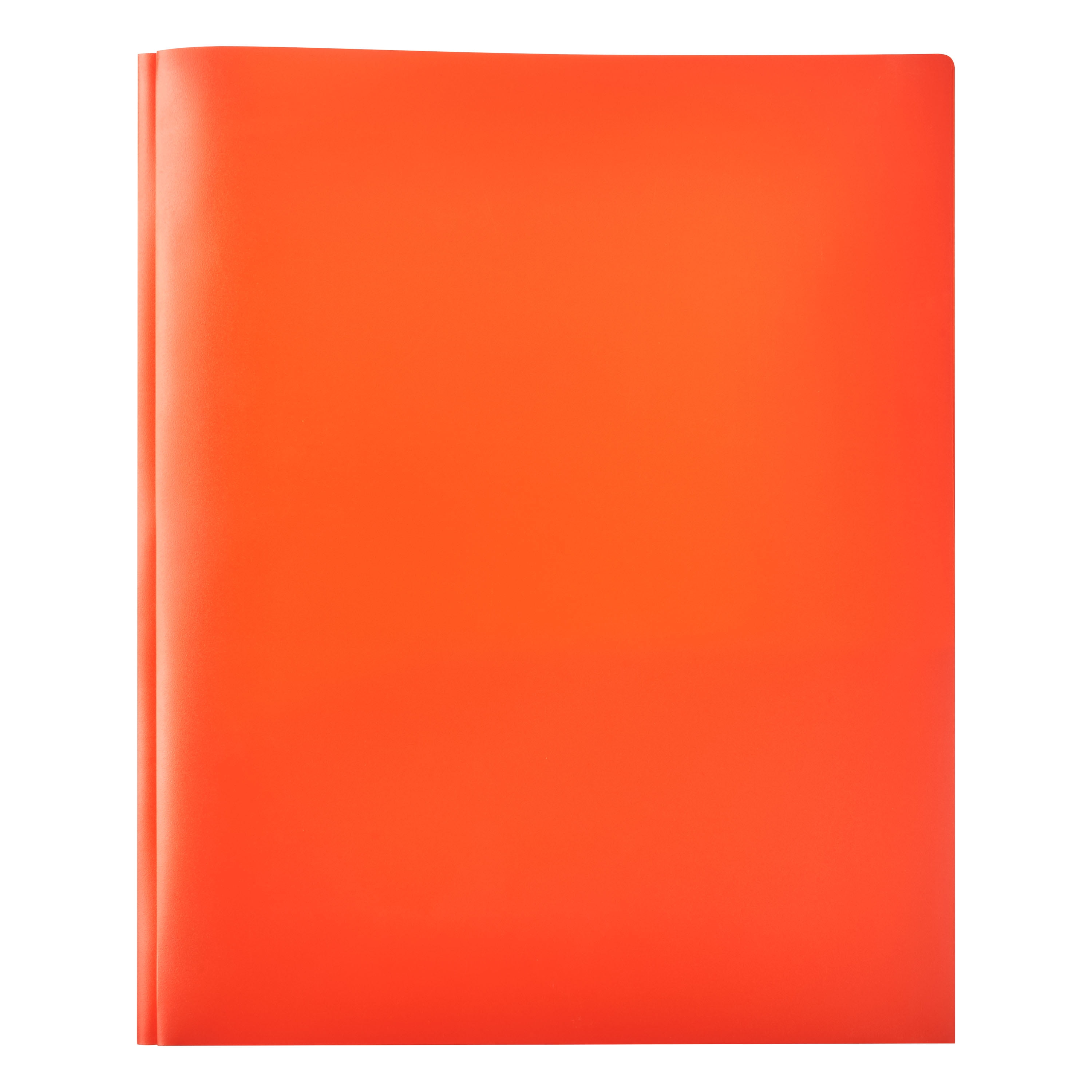 Buy Pen Gear 3-Prong Poly Folder, Orange, 9.4 x 11.4 Online in India ...