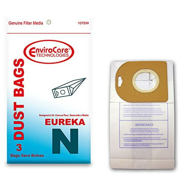 EnviroCare Replacement Vacuum Cleaner Dust Bags made to fit Eureka ...
