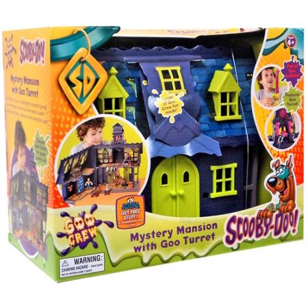 Scooby Doo Goo Crew Mystery Mansion with Goo Turret Playset - Walmart.com