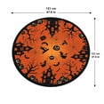 2026 Halloween Round Fitted Tablecloth with Elastic Edge, Water ...