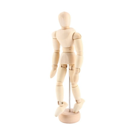 Articulated Wooden Man Sketch Mannequin Art Class Wooden Figure Male ...