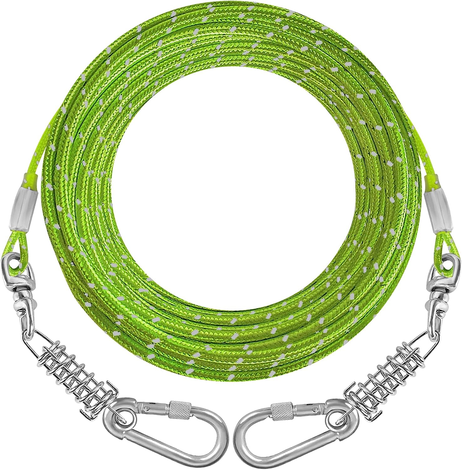 HaiYUAN Dog Tie Out Cable Chains for Yard and Outside for Heavy Duty ...