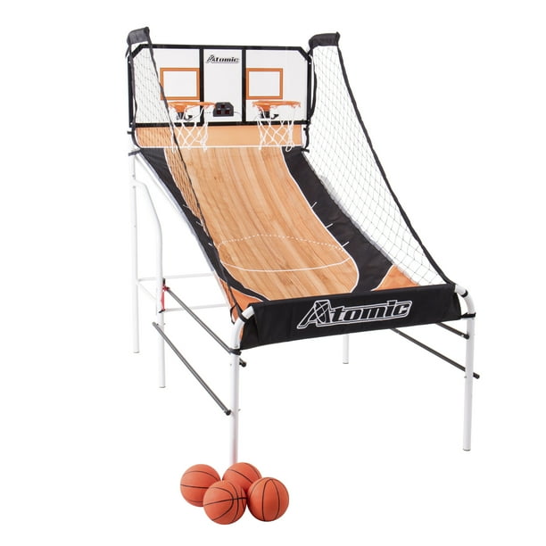 Atomic Slam Dunk Basketball Shootout Includes 4 Miniature Basketballs ...