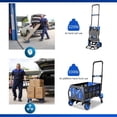 2 in 1 Hand Foldable, 330LB Folding Hand Carrying, Folding Hand Cart ...