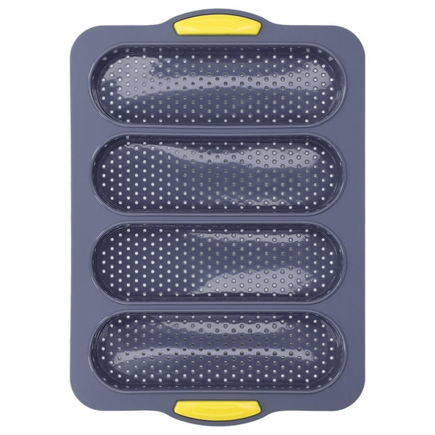 Baguette Mold,Baguette Mold 4 Grooves Bread Mould Silicone Baguette ...