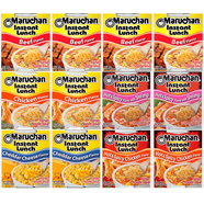 Maruchan Ramen Noodle Soup, 24 Count 10 Flavor Variety Pack with ...