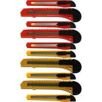 16 Utility Knife Box Cutter Retractable Snap Off Lock Blade Tool Razor ...