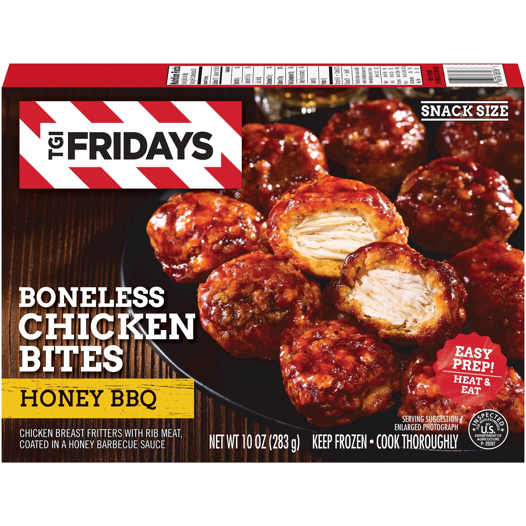 TGI Fridays Boneless Chicken Bites Honey BBQ, 10.0 OZ – BrickSeek