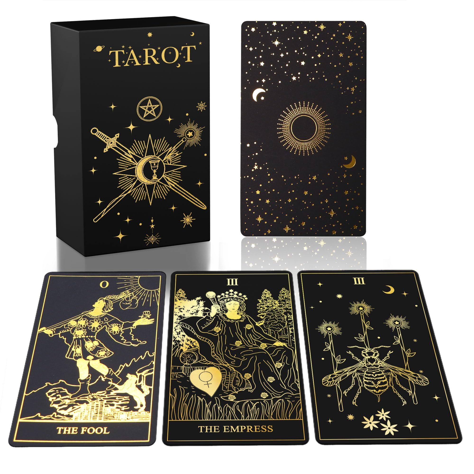 Click here for Acelion Original Tarot Card Set With Guide  78 Pie... prices