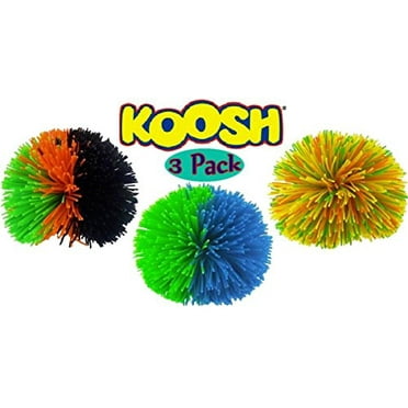 ORIGINAL Koosh Balls - Set of 3 Soft Toy Gift Bundle with Hang Tags ...