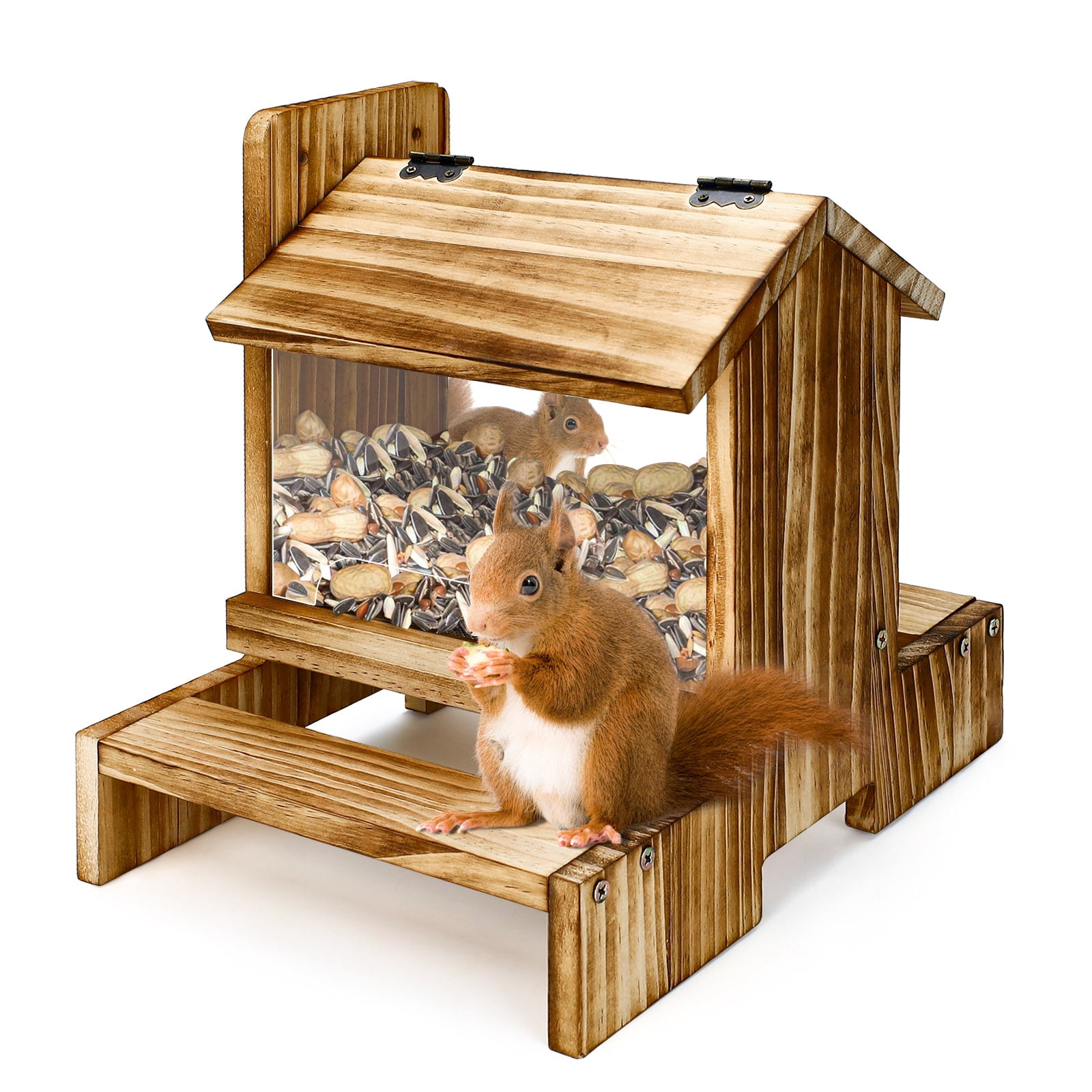 Click here for Betinyar Wooden Squirrel Feeder  Squirrel Feeders... prices