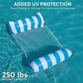 Mangchuang 2 Pack Inflatable Pool Floats, Adult Size Water Hammock ...