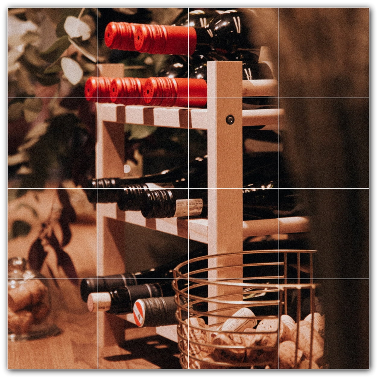 Picture-Tiles.com: Wine Ceramic Tile Wall Mural WAL501205-44L. 32"W x ...