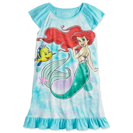 Disney - Disney Princess Ariel The Little Mermaid Girl's Nightgown ...