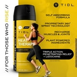 TIDL Heat Therapy Camphor Lidocaine Pain Relief Spray for Body Aches ...