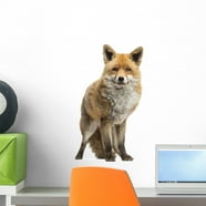 VWAQ Fox Wall Decal Red Fox Wall Art Sticker Wild Animal Vinyl Wall ...