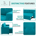 Pull-Out Sofa Bed - Compact Pull-Out Couch for Small Spaces and Living ...