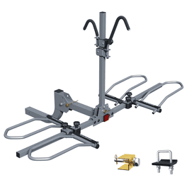 Sportrack Sr2813 Pathway Dlx Tow Ball 3 Bike Hitch Rack Walmart