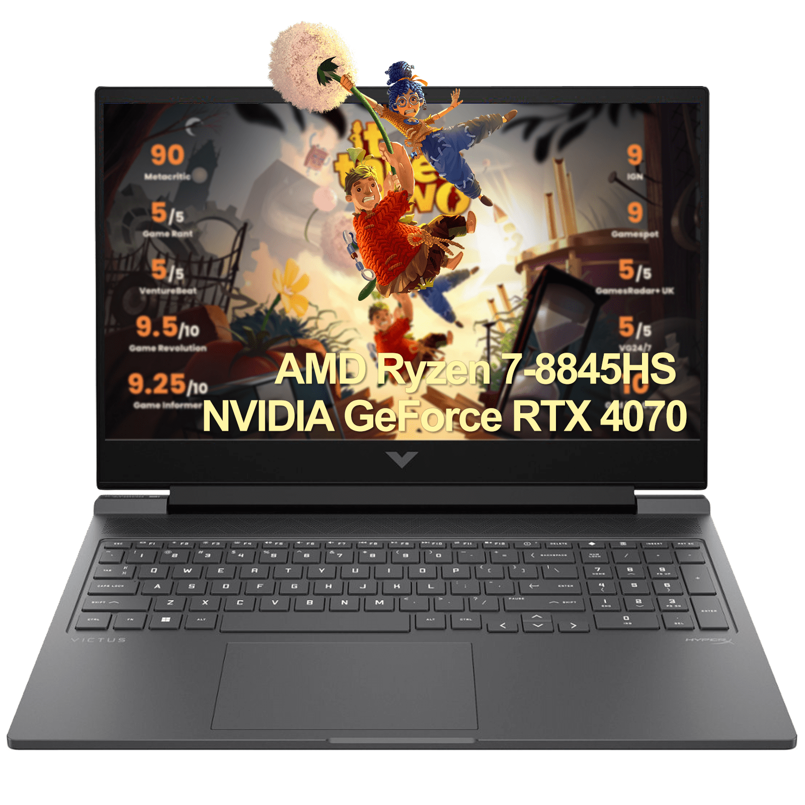 HP - Victus 16.1" IPS 144Hz Gaming Laptop - AMD Ryzen 7-8845HS 8 cores ...