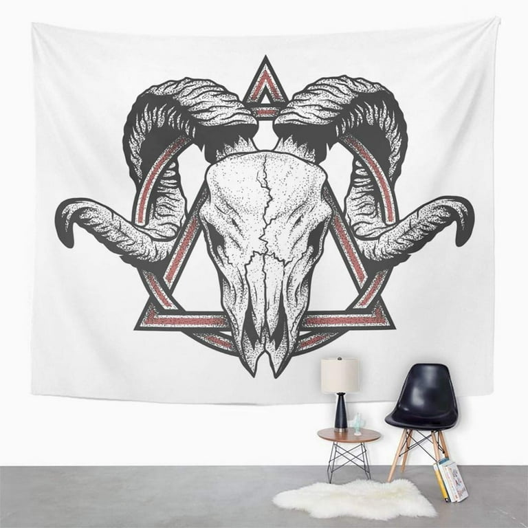 Ram Skull Art