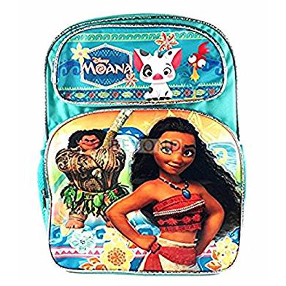 Disney - Backpack - - Moana - w/Maui Blue 16 School Bag 118778 ...