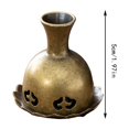 Ancient Style Mini Incense Burner Bronze Alloy Censer for Desktop Aroma ...