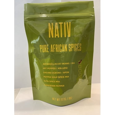 Emmivansfoods Locust Beans for Added Flavour, Air Dried Whole Iru - 5 ...