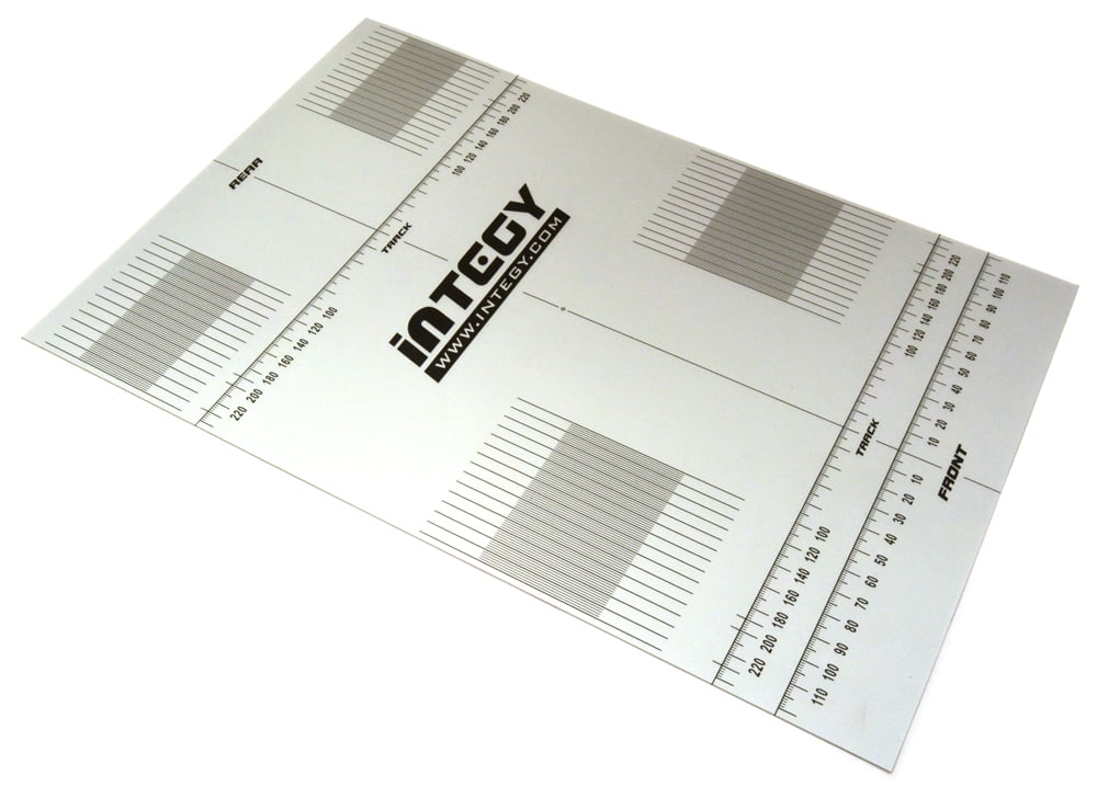 Integy RC Toy Model Hop-ups C25823SILVER Replacement Plastic Label for ...