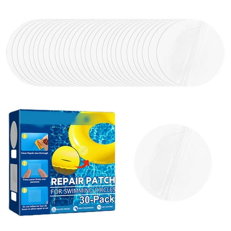 Inflatable Repair Patch Transparent Waterproof Self-adhesive Pool Patch ...