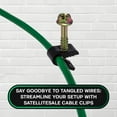 SatelliteSale Single Ground Screw Black Clips for Single Antenna Ground ...