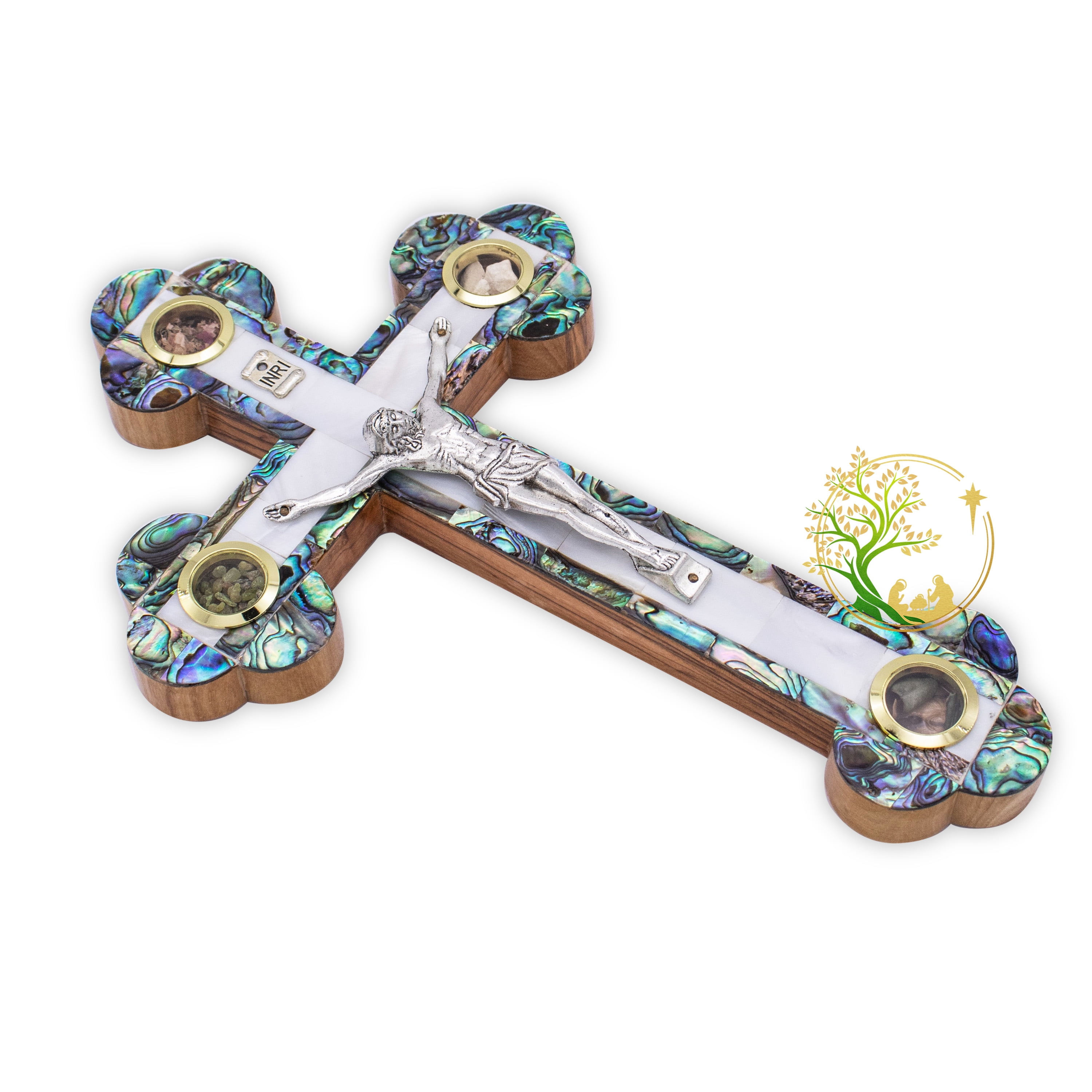 Large Wall Crucifix 11" Religious Home Wall Décor Of Large Mother Of ...