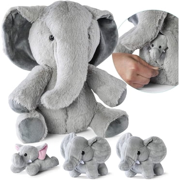 Plush Noah's Ark with Animals - Six (6) Stuffed Animals (Lion, Zebra ...