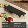 ARLIME 27" Large Electric Griddle, Nonstick Countertop BBQ Grill with ...