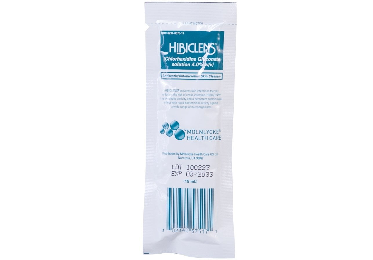 Hibiclens Antimicrobial/Antiseptic Skin Cleanser 15 mL Individual ...