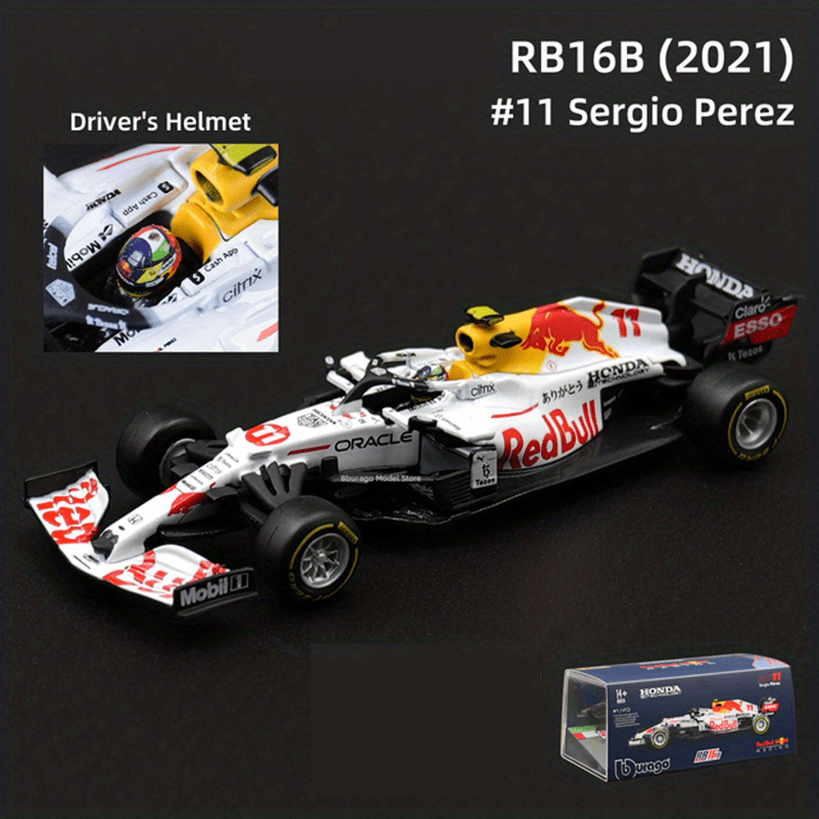 Click here for Grm Burago Acrylic Hardcover 1:43 2021 Rb16b Turke... prices