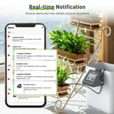 RAINPOINT Wifi Drip Irrigation Kit, Indoor Automatic Watering System ...
