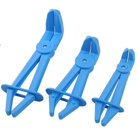 3 Pieces Line Clamps Flexible Hose Clamp Kit Line Clamp Plier Set ...