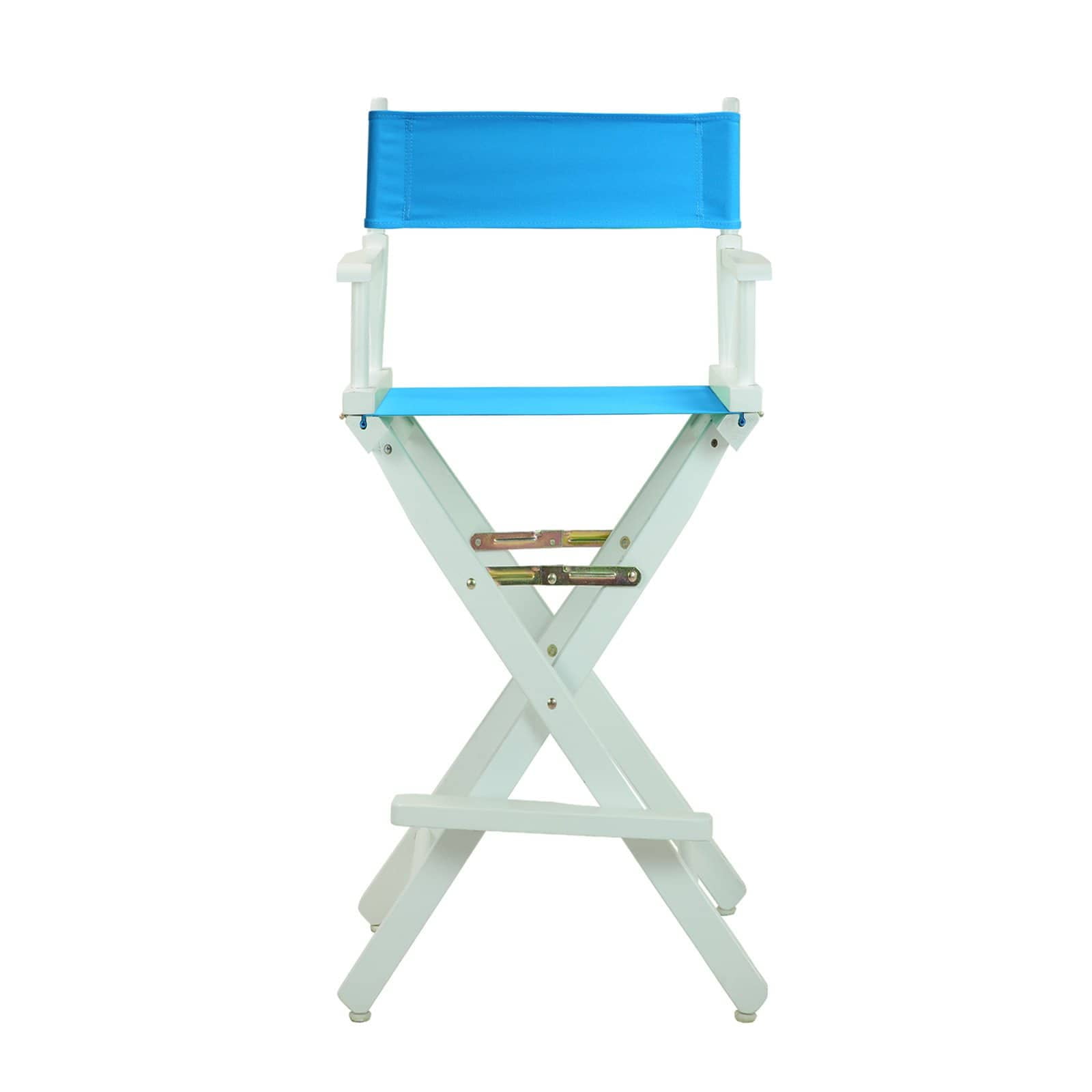 Casual Home 30" Director's Chair Natural Frame-Turquoise Canvas ...
