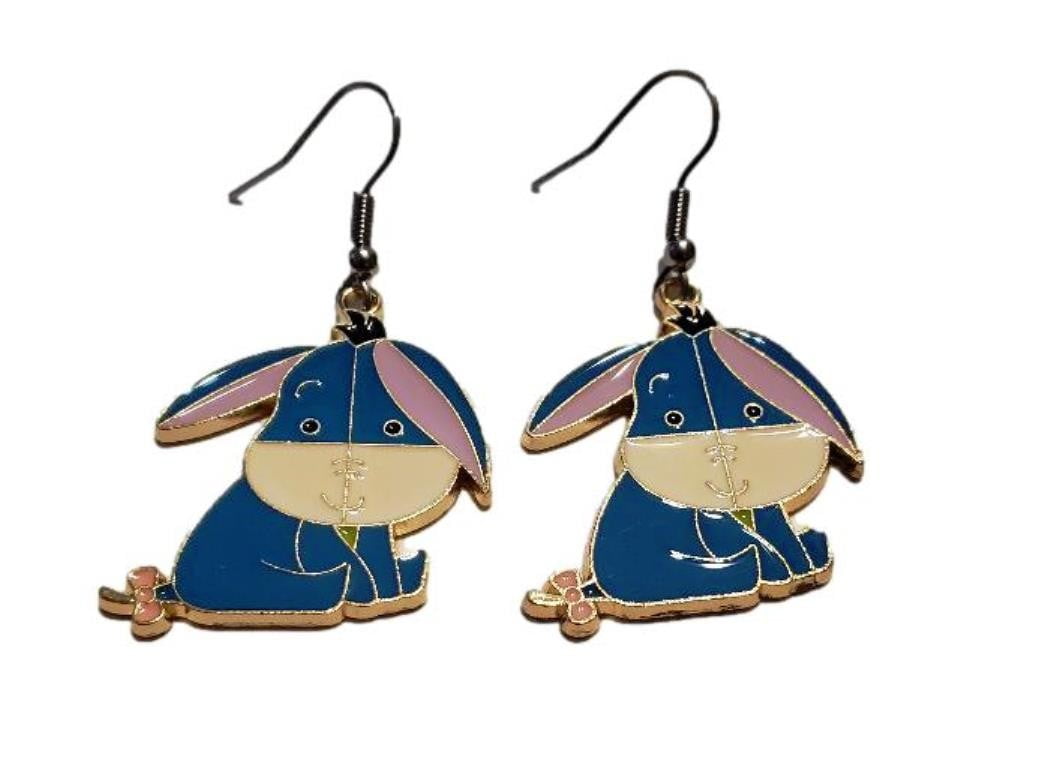 Eeyore Cartoon Character French Wire Earrings - Walmart.com