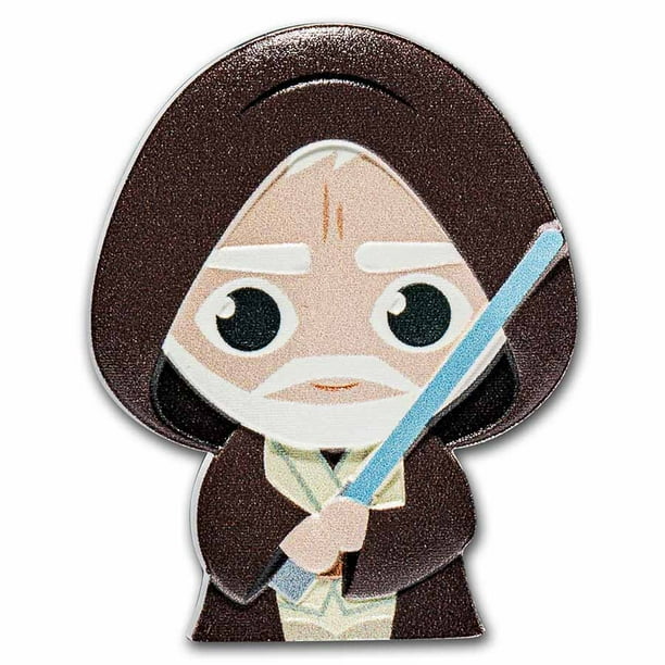 2021 Niue 1 oz Silver Chibi Coin Collection: Obi-Wan Kenobi - Walmart.com