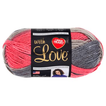 Red Heart Medium Acrylic Lilac Yarn, 370 yd - Walmart.com