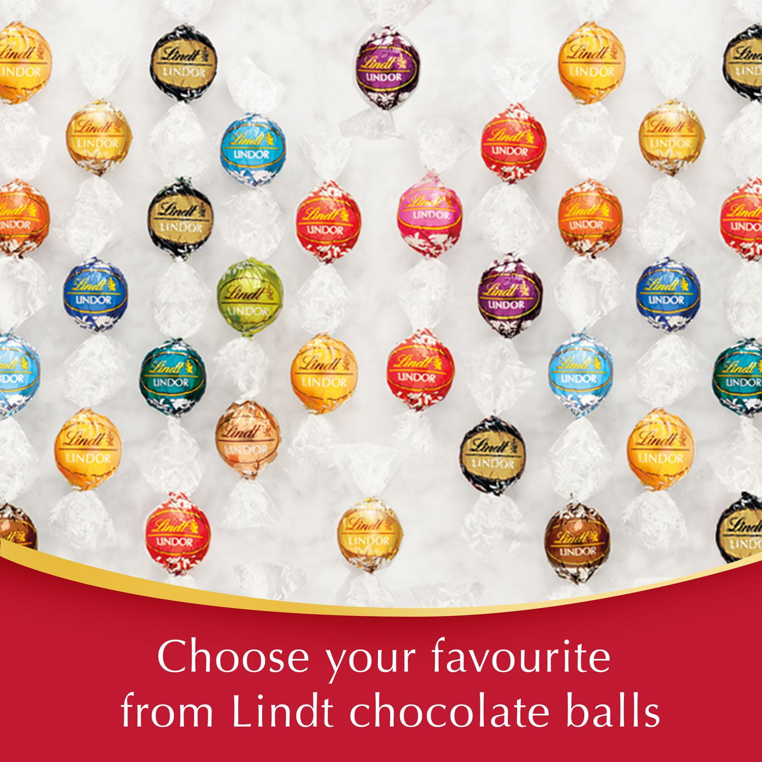 LINDT LINDOR Assorted Chocolate Truffles Collection (15 Varieties) (30 ... LINDT LINDOR Assorted Chocolate Truffles Collection (15 Varieties) (30 ...