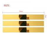 Peel and Stick Self-Adhesive Mirror Stickers,Removable Acrylic Mirror ...