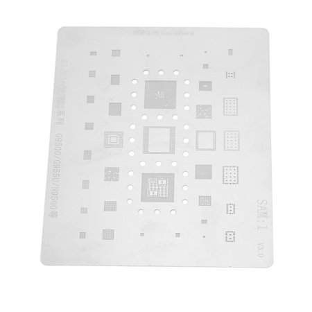 BGA Reball Template, 0.12mm Spacing Stainless Steel Precise Locating ...